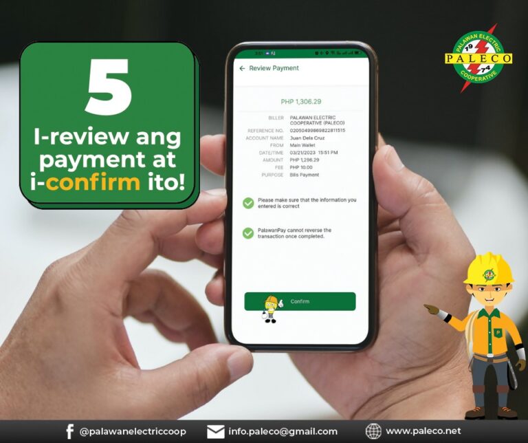 STEP-BY-STEP PROCEDURE SA PAGBABAYAD NG BUWANANG BAYARIN SA PALECO ...